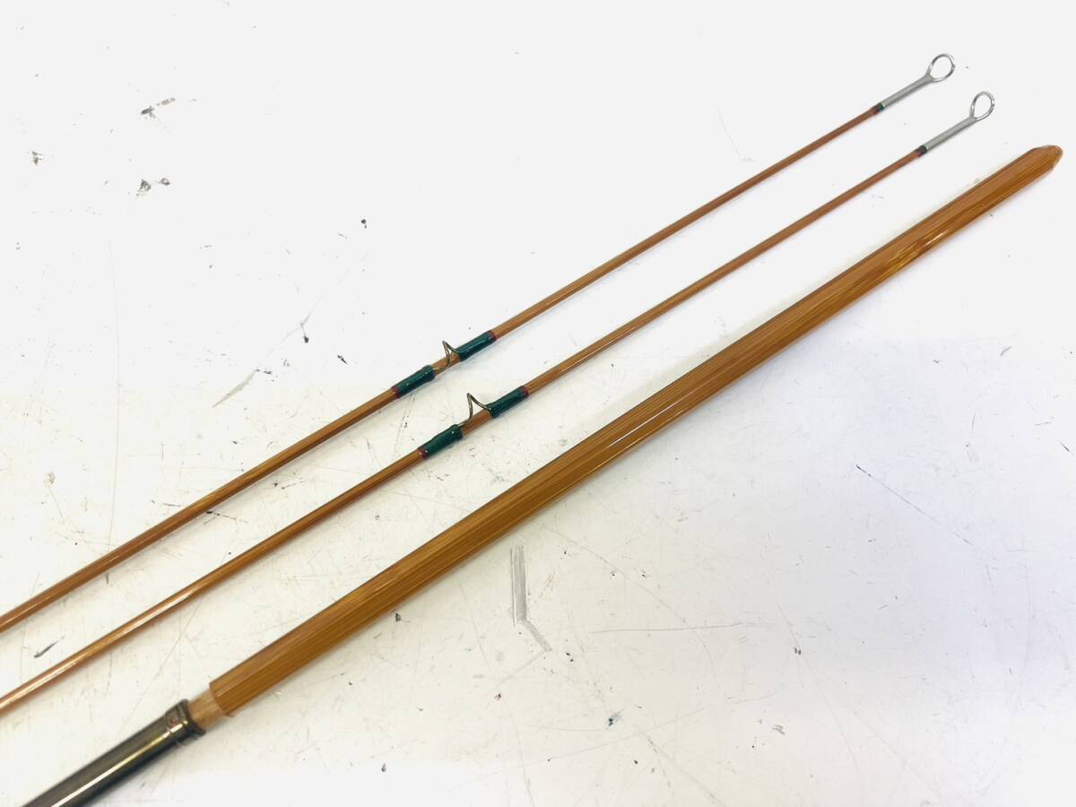 Yahoo!オークション - X837-00000 フランス製 ロッド 釣竿 竹竿 2m52 ...