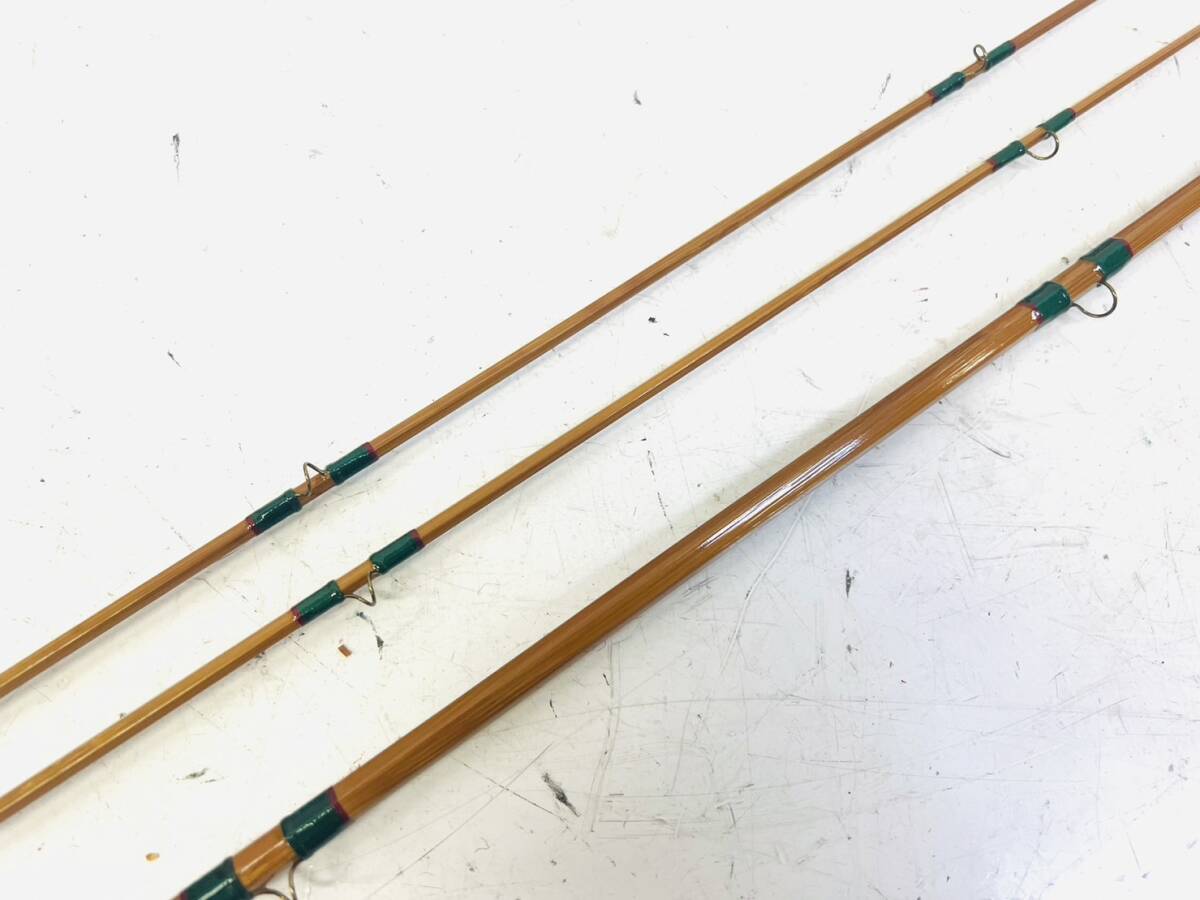 Yahoo!オークション - X837-00000 フランス製 ロッド 釣竿 竹竿 2m52 ...