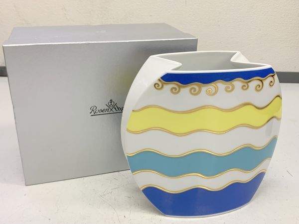 Yahoo!オークション - A513-I56-808 Rosenthal ローゼンタール 花瓶 花...