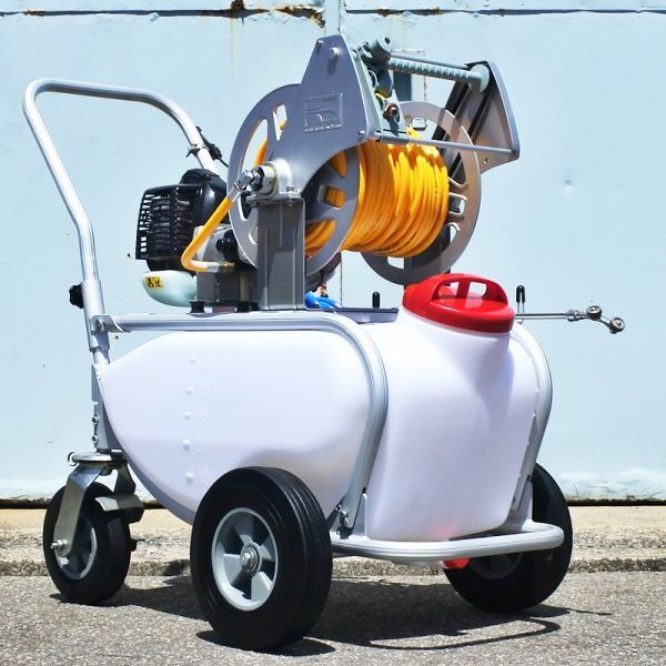 Yahoo!オークション - 【富山】工進 タンクキャリー動噴 ES-50T ホース...