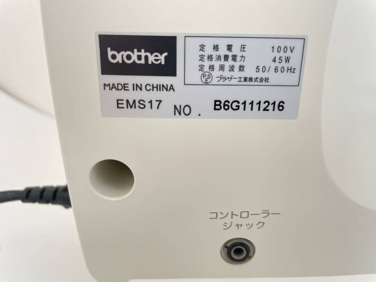 動作品 ブラザー 刺しゅう機付コンピュータミシン Innovis K100α 動作品 ブラザー 刺しゅう機付コンピュータミシン Innovis K100α