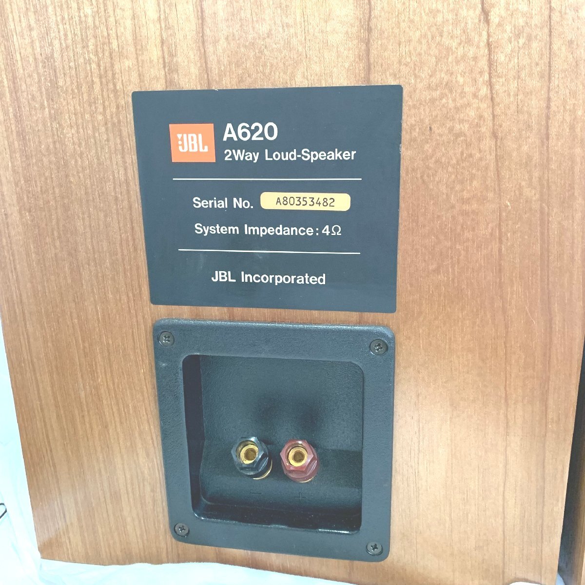 Yahoo!オークション - 中古 JBL A620 ペアスピーカー 音響 本体のみ 音...