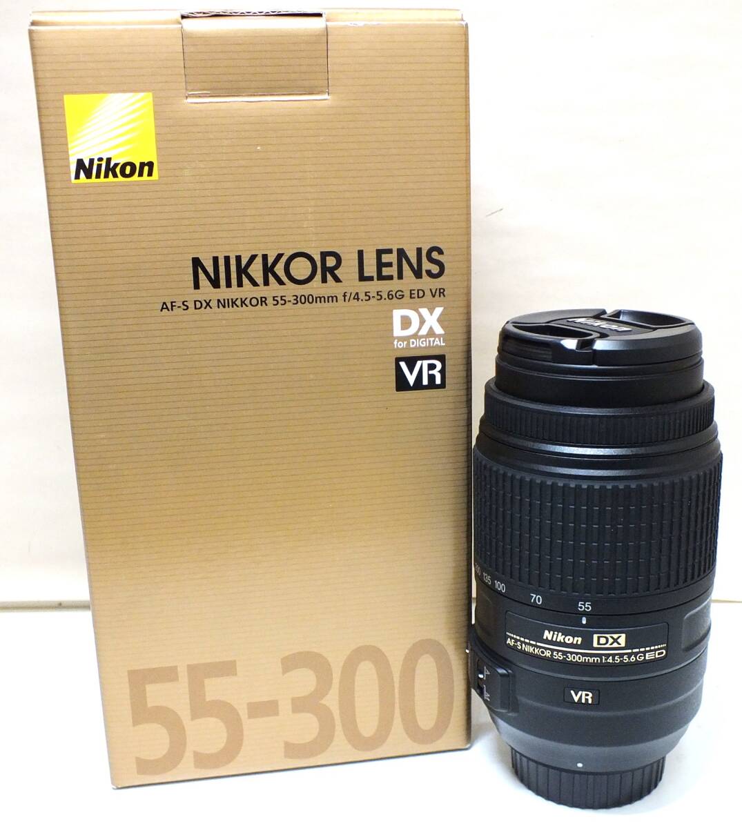 Yahoo!オークション - 15K NIKON AF-S NIKKOR 55-300mm 1 4.5-5.6 G ED...