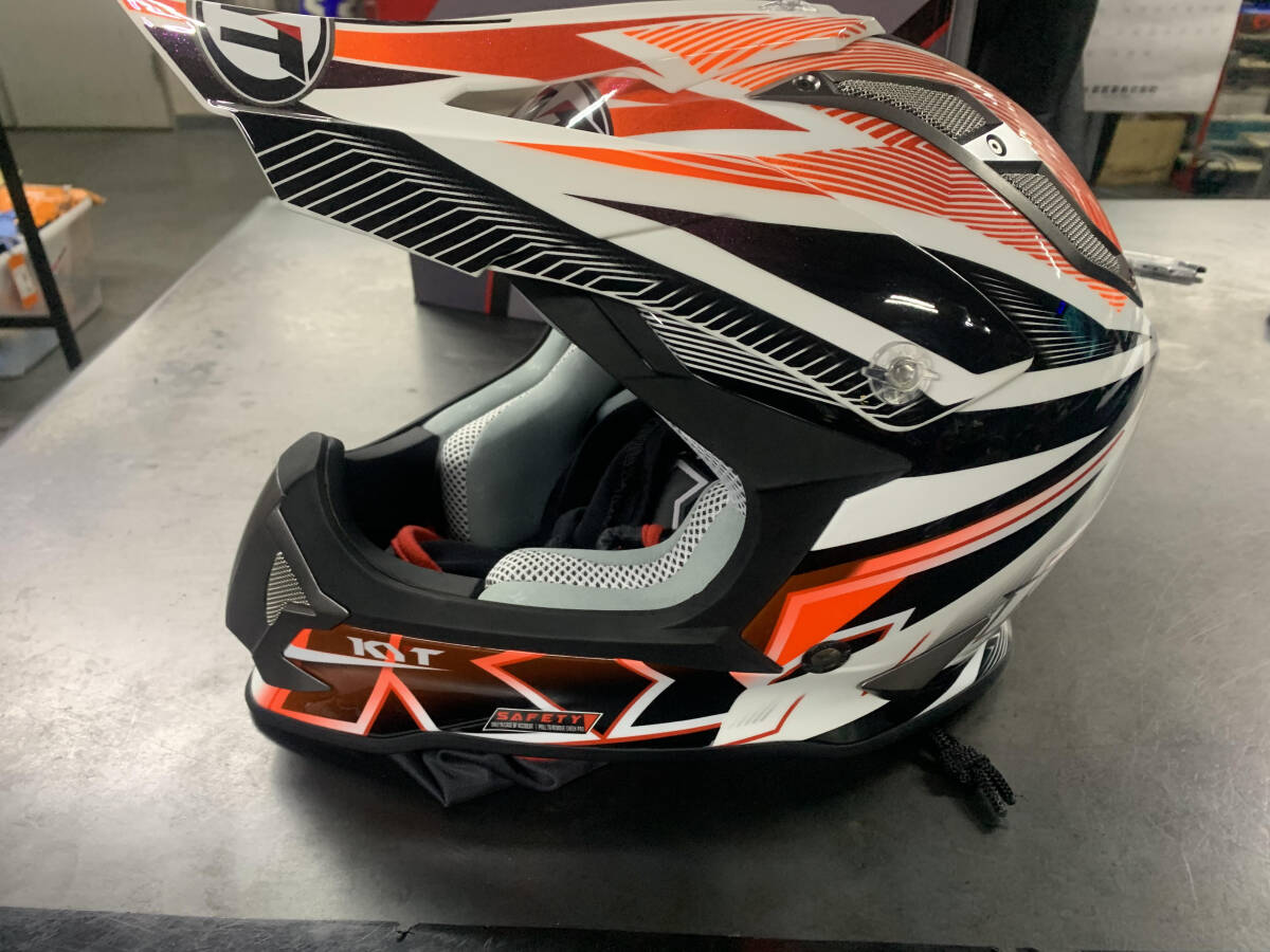 Yahoo!オークション - KYT CASCO KYT STRIKE EAGLE K-MX saizu M 未使...