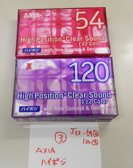 Yahoo!オークション - 新品未開封カセットテープ AXIA Jz2－54 1...