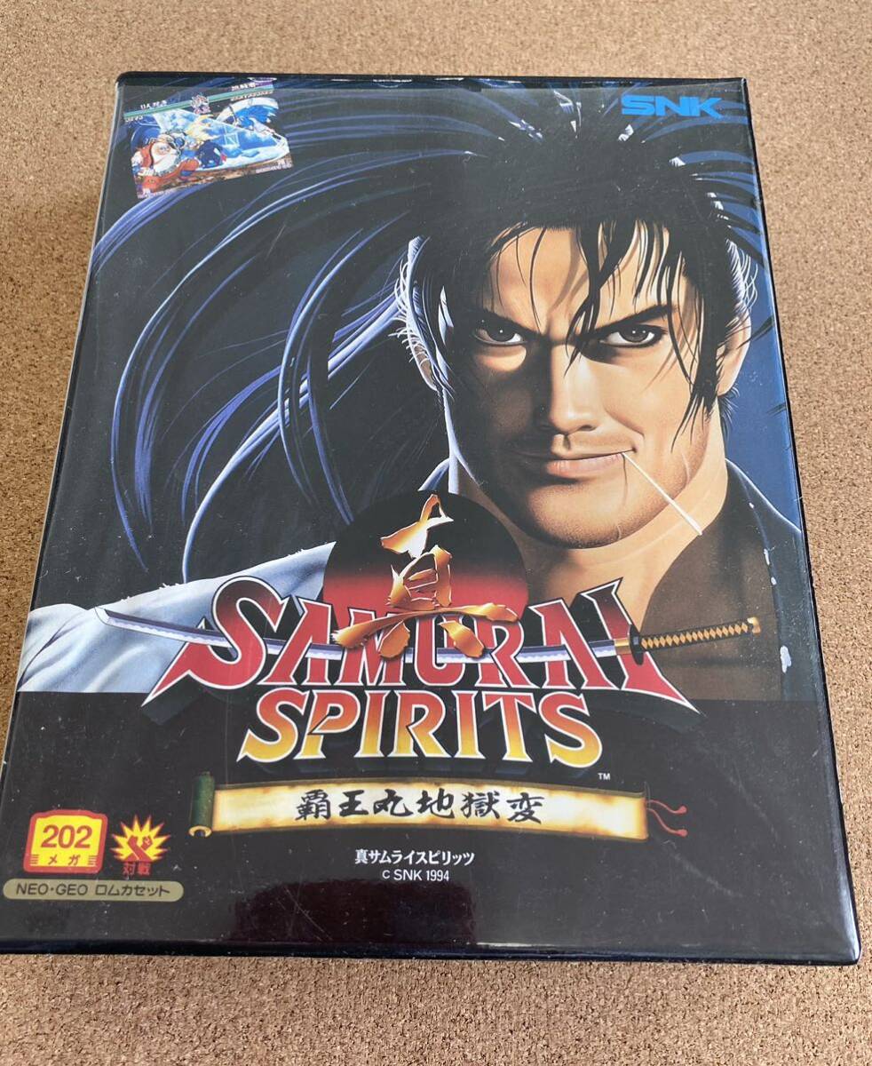 Yahoo!オークション - NEOGEO ネオジオ SNK ROMカセット 真サムライス...