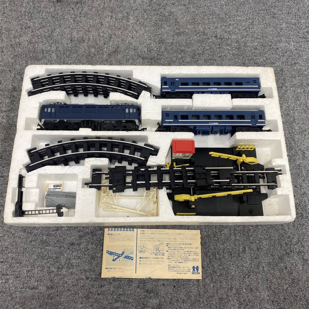 Yahoo!オークション - M223-Z12-277 TOMY トミー SUPER RAIL BLACK ス...
