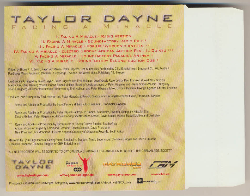 CDs Taylor Dayne Facing A Miracle(ハウス)｜売買されたオークション情報、yahooの商品情報をアーカイブ公開 - オークファン（aucfan.com）