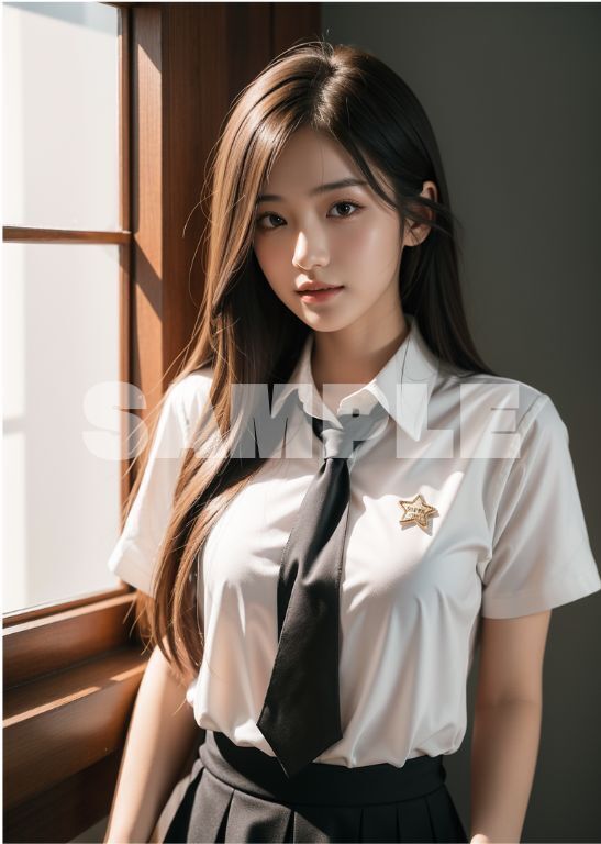 Yahoo!オークション - 465 AI美女 美少女 A4ポスター アート イラスト ...