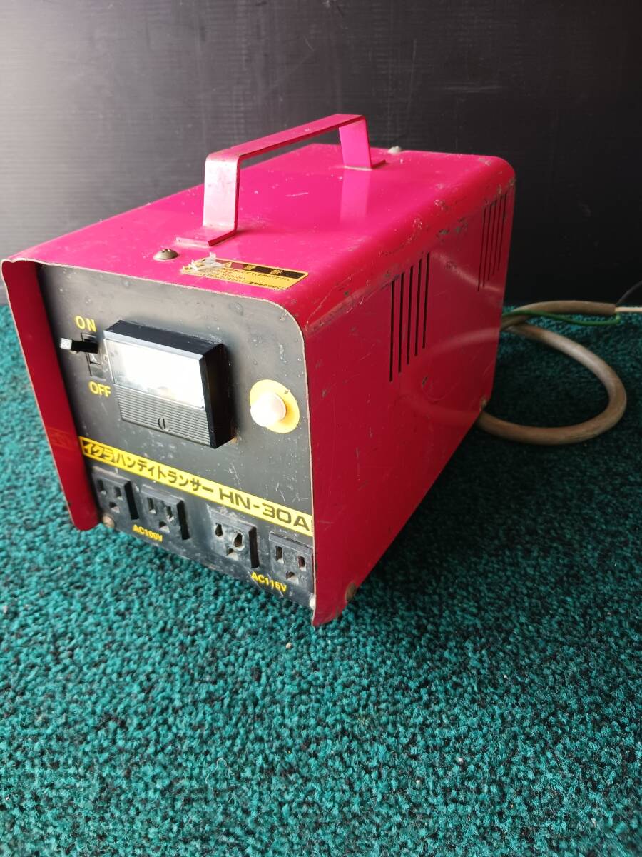 Yahoo!オークション - イクラ ハンディトランサー HN-30AE 変圧器 容量...