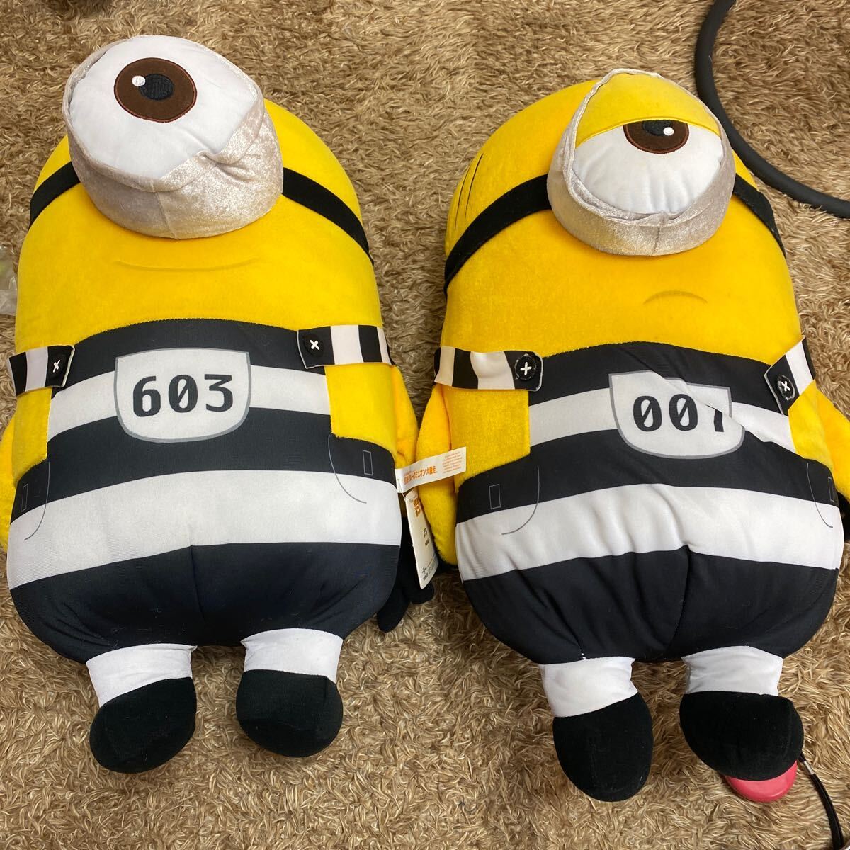 Yahoo!オークション - n19 SEGA ミニオンぬいぐるみ アミューズメント...