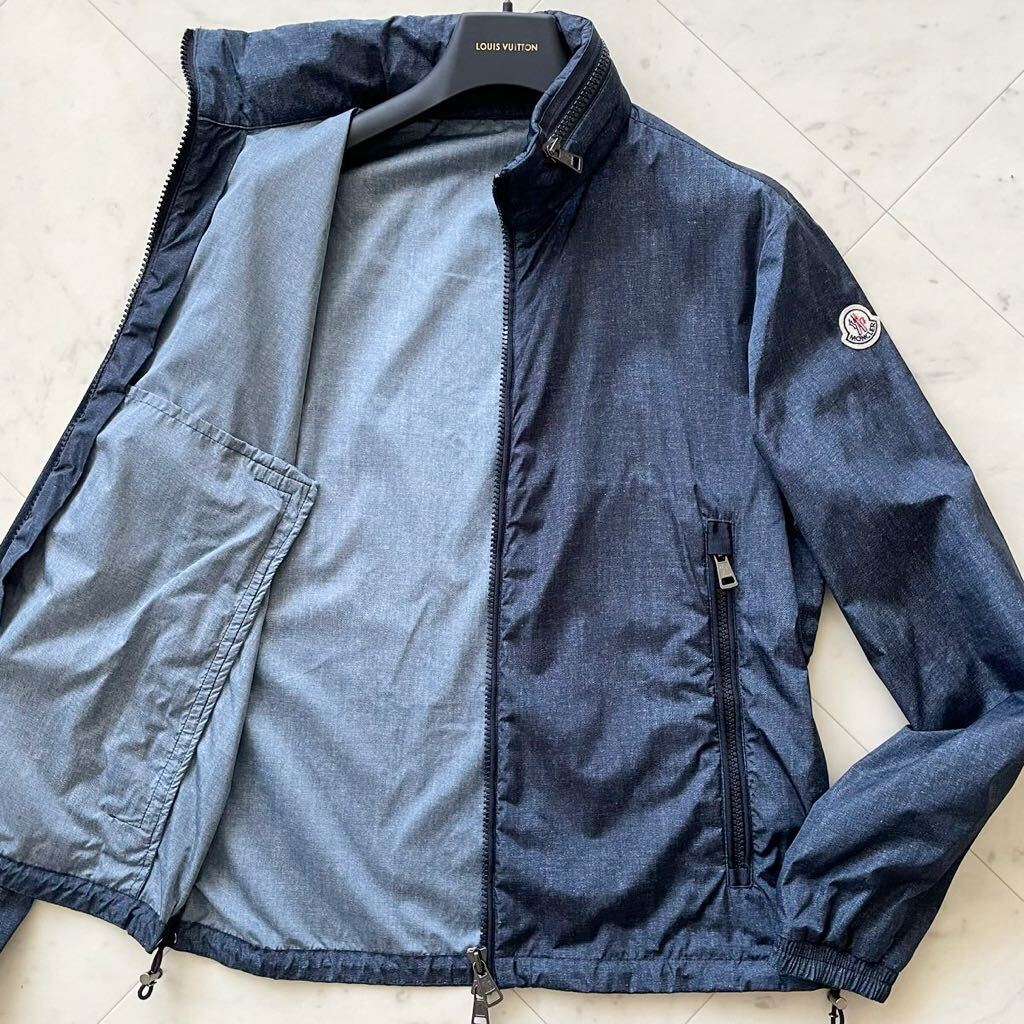 極 /Lサイズ MONCLER モンクレール CAPBRETON デニム転写 ナイロンジャケット マウンテンパーカー size2 Wジップ 高級感 メンズ(その他)｜売買されたオークション情報 ...