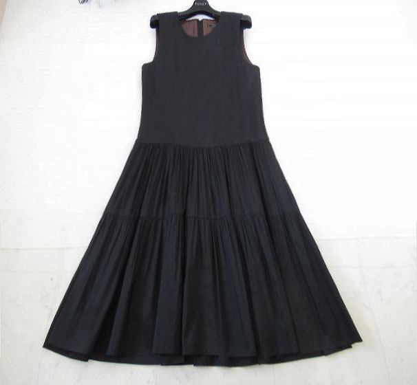 Yahoo!オークション - FOXEY フォクシー シルク ワンピース 40 Size カ...
