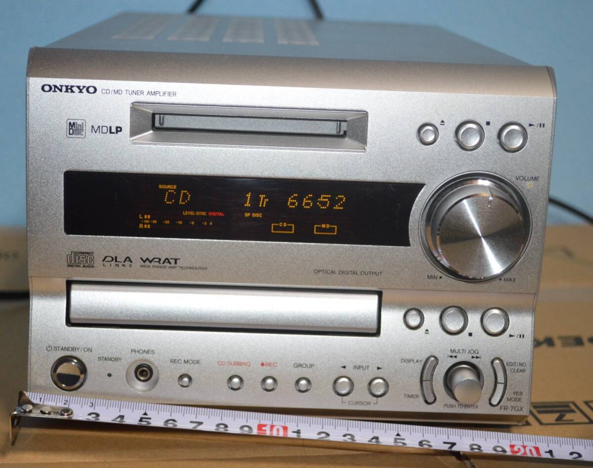 Yahoo!オークション - 【通電OK】ONKYO/オンキヨー/FR-7GX/システム/ミ...