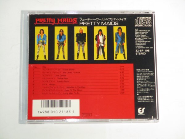 Yahoo!オークション - Pretty Maids - Future World 国内盤帯付 32 8P-198