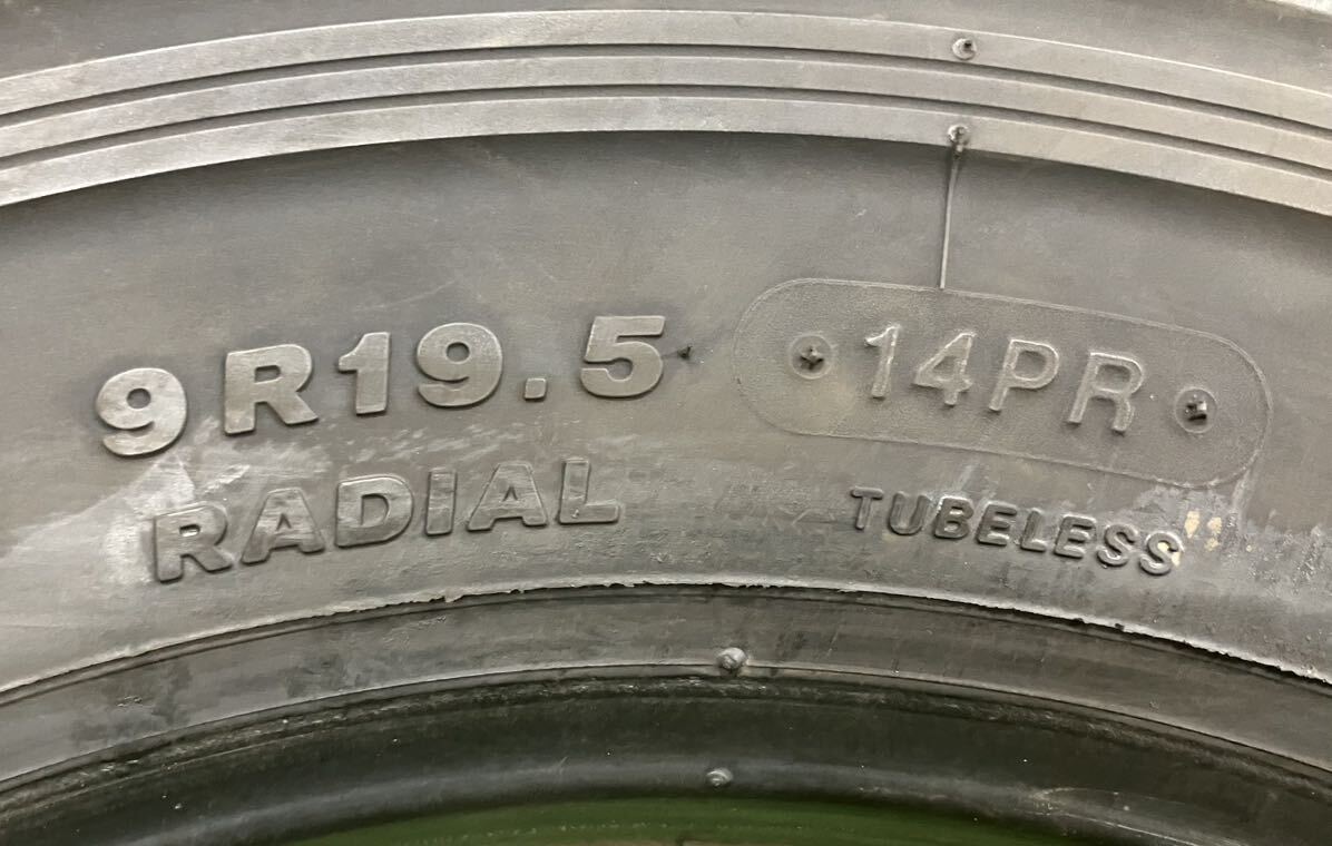 Yahoo!オークション - 9R19.5 14PR 4本 Set 2022年製 BRIDGESTONE R22...