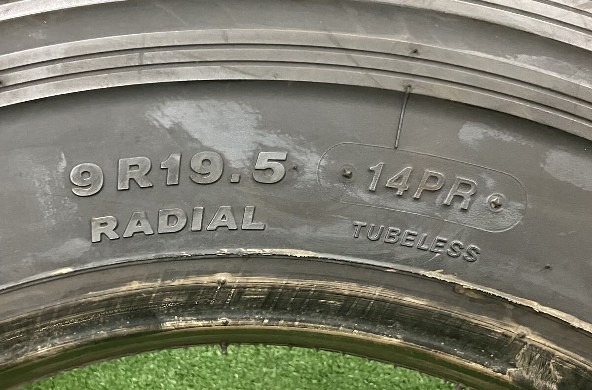 Yahoo!オークション - 9R19.5 14PR 2本 Set 2022年製 BRIDGESTONE R22...