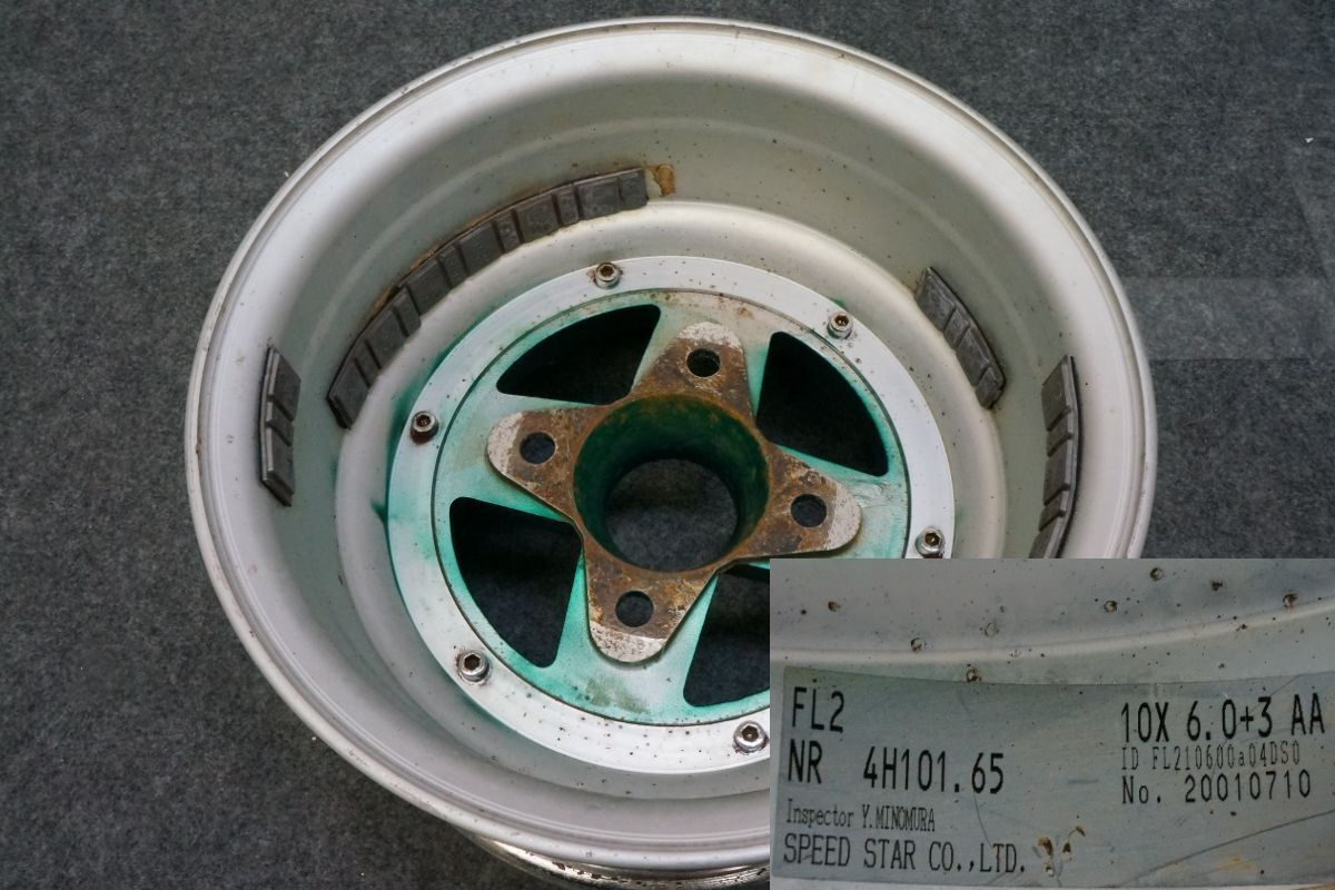 Yahoo!オークション - H 711【希少】SSR FL2 PCD101.65 6J+3 ローバー...