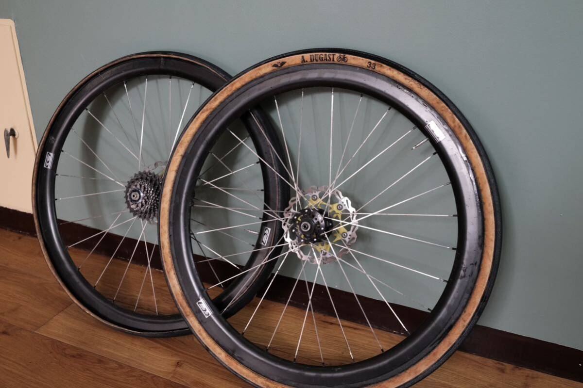 Yahoo!オークション - BOMA カーボンホイール QR-DISC チューブラー