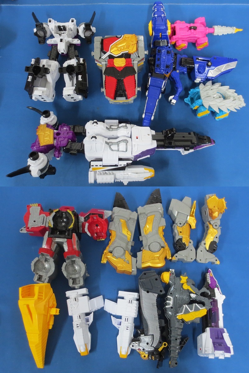 スーパー戦隊シリーズ おもちゃ各種 まとめ売りセット≪2≫ DX合体ロボ・パーツなど 約24kg ジャンク・現状渡し 5674(中古)のヤフオク落札情報