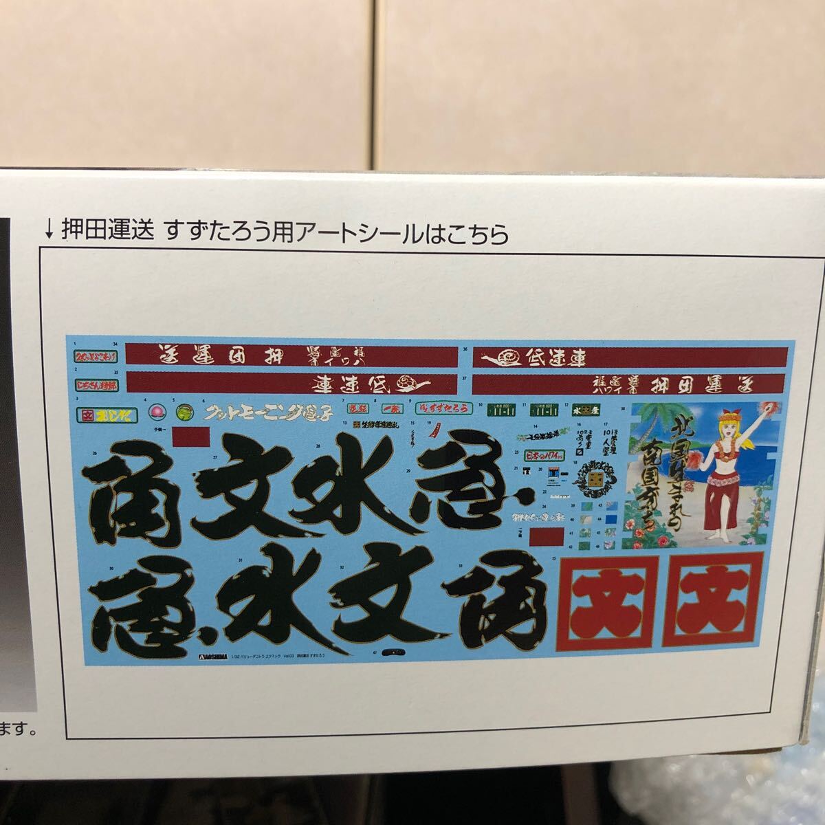 Bibian 比比昂 - 1318 未組立 アオシマ バリューデコトラ Bibian 比比昂 - 1318 未組立 アオシマ バリューデコトラ