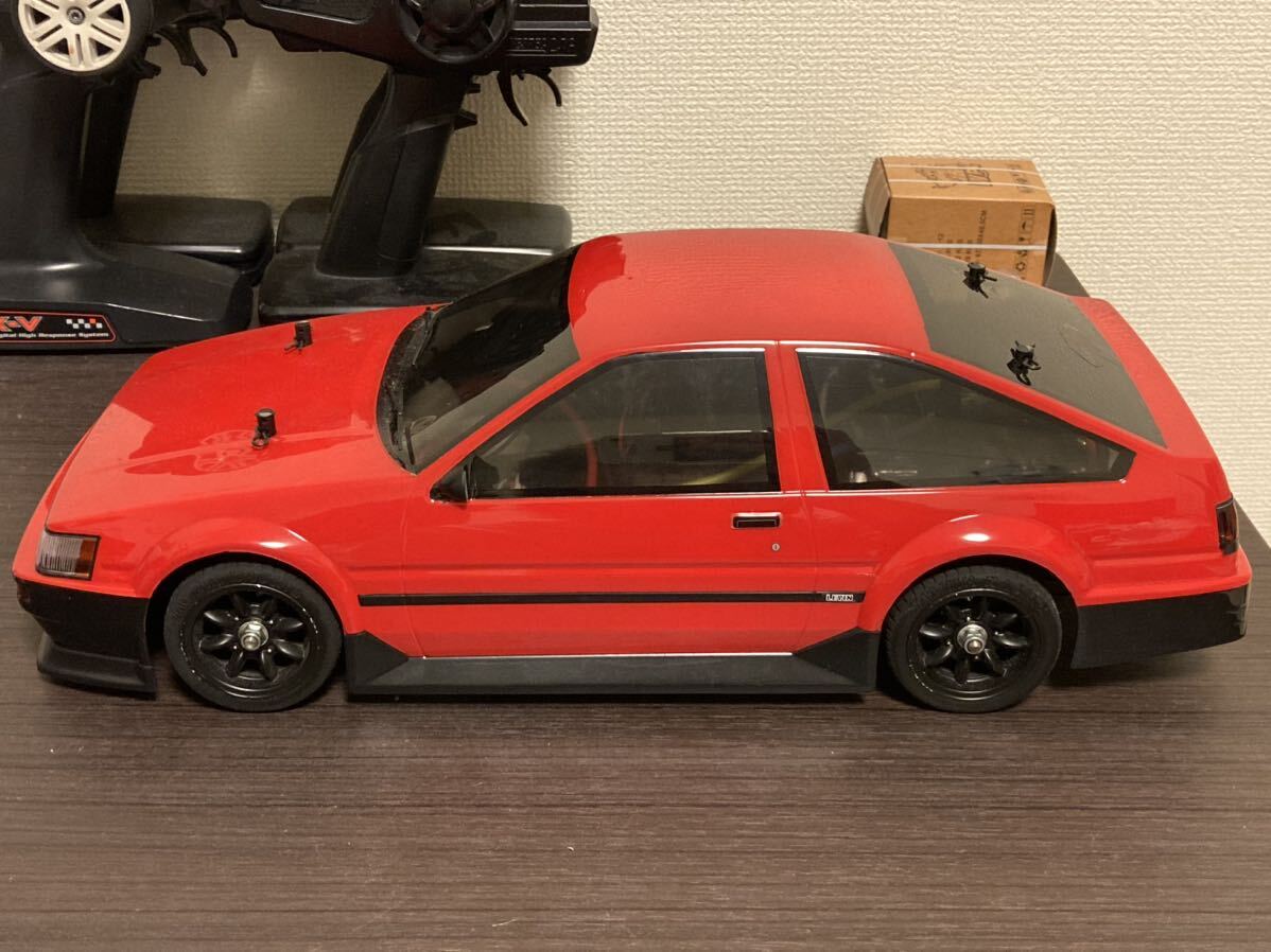 Yahoo!オークション - 絶版HPIレーシング製AE86レビンRCボディGT-v仕様