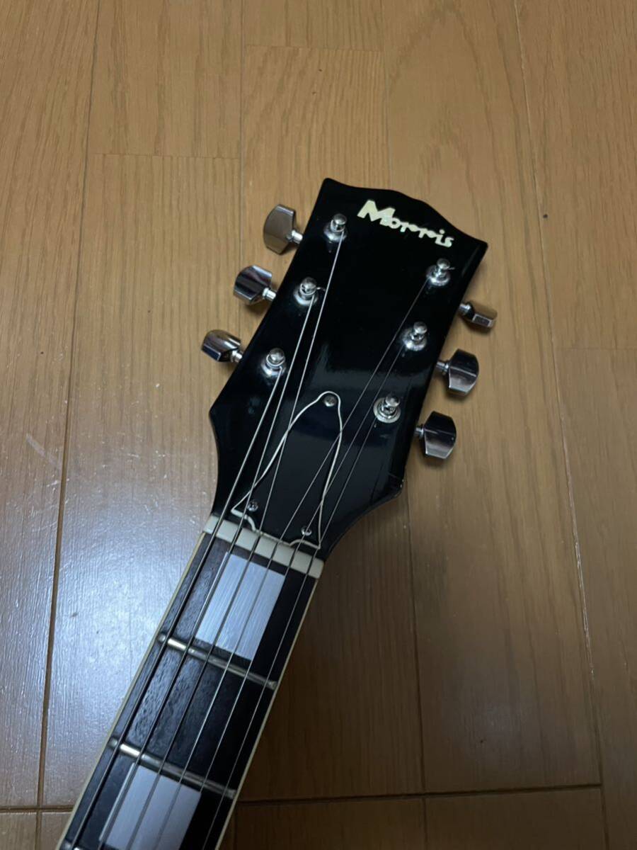 希少】【調整済】Morris モーリス レスポール ギター エレキ 希少】【調整済】Morris モーリス レスポール ギター エレキ