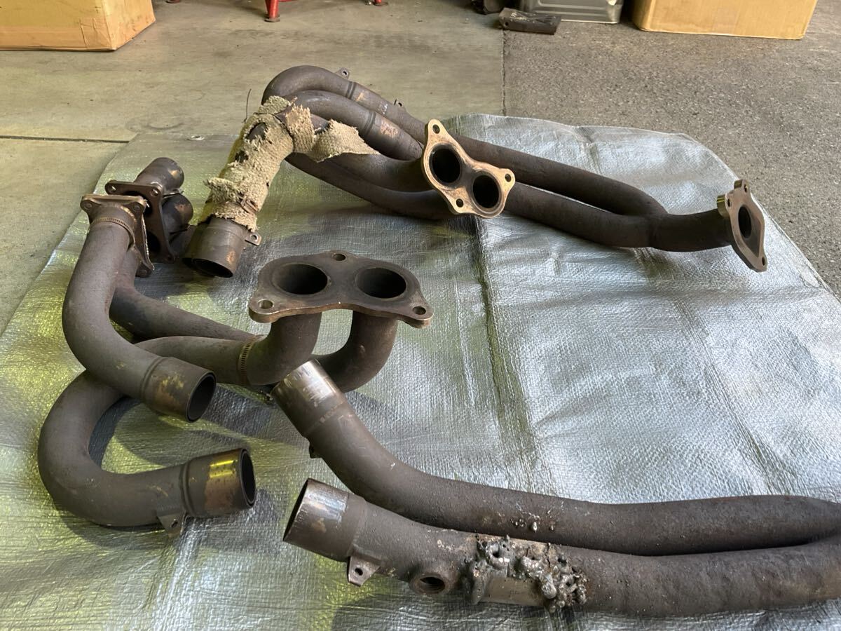 レガシィ エキマニ 補修ベースに syms マキシムワークス ツインターボ 当時モノ BH5(触媒、エキマニ、フロントパイプ)｜売買されたオークション情報、yahooの商品情報をアーカイブ公開 ...