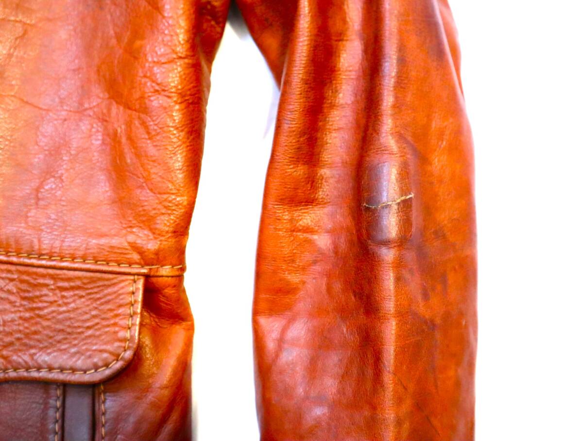 60~70年代 良質レザー! 70sレザー OSHWAHKON オシュワコン 60~70年代 良質レザー! 70sレザー OSHWAHKON オシュワコン