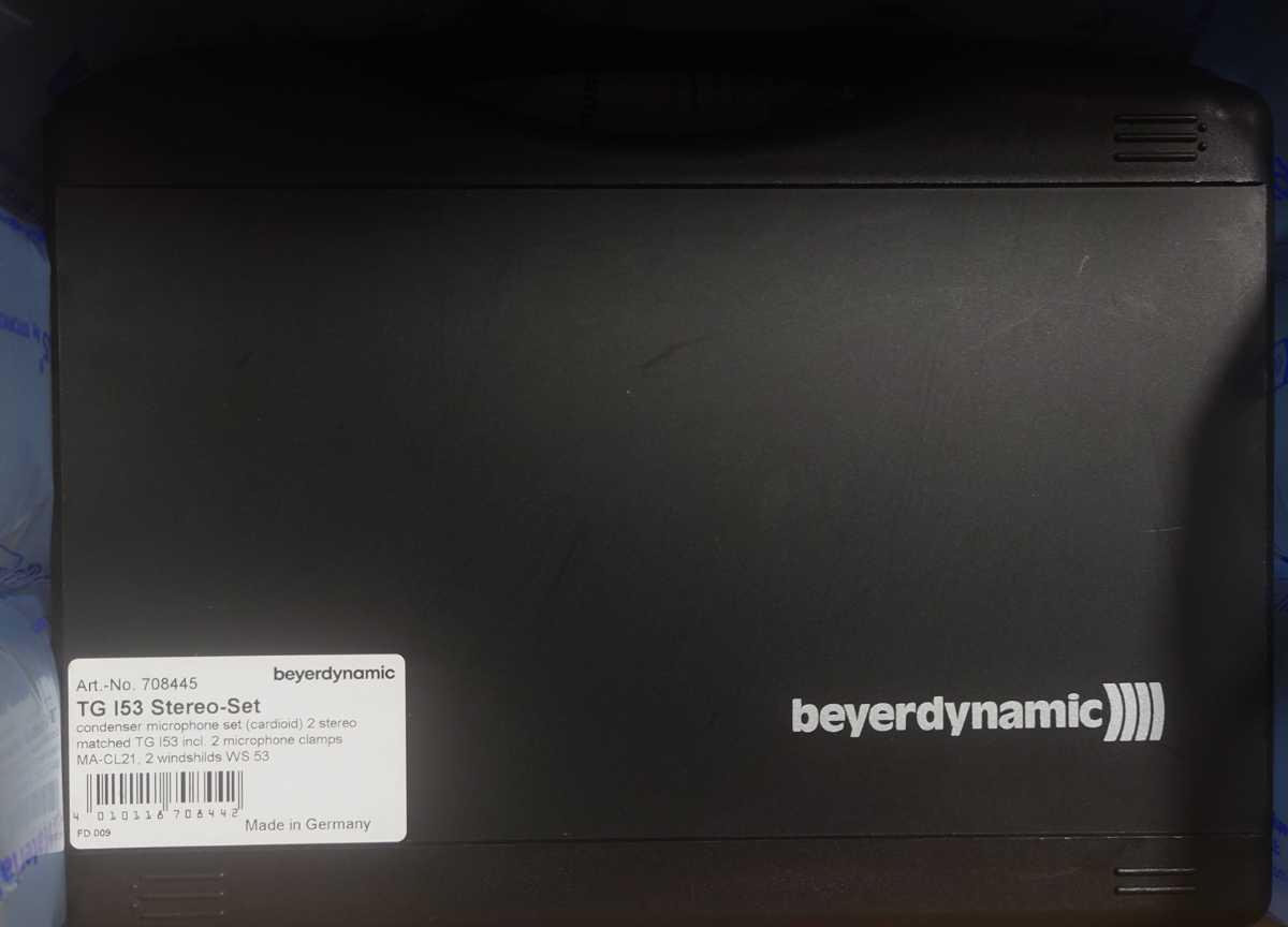 beyerdynamic ( ベイヤーダイナミック ) / TG I53 Stereo-Set コンデンサーマイク ステレオセット 中古☆★｜代購幫