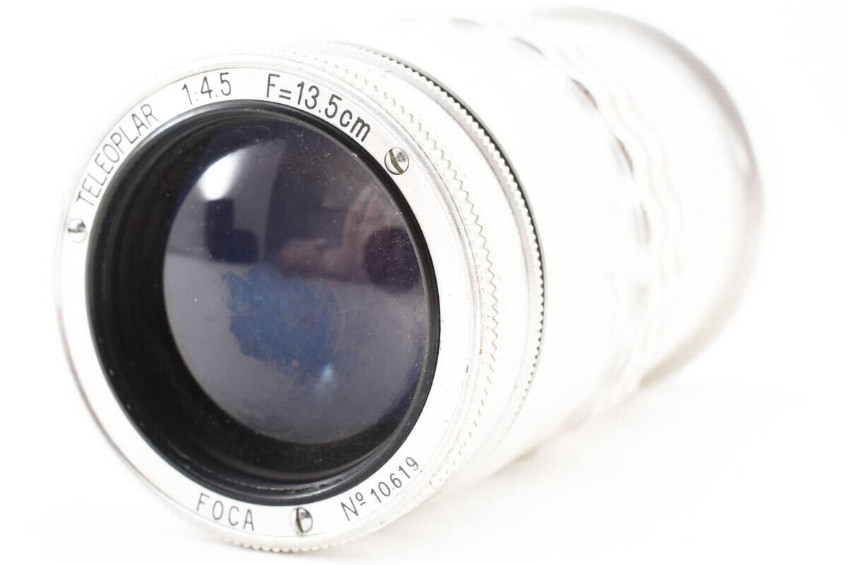 Yahoo!オークション - 希少 フォカ FOCA TELEOPLAR 13.5cm F4.5 フラ...
