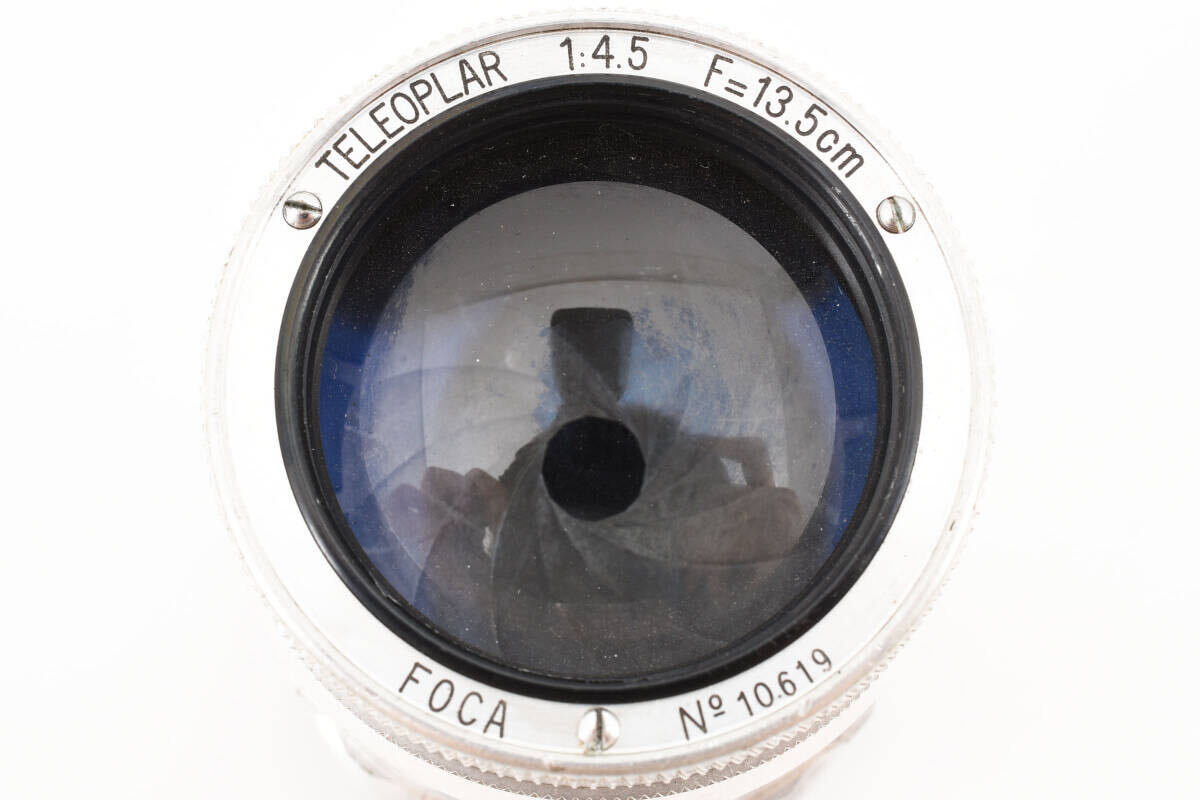 Yahoo!オークション - 希少 フォカ FOCA TELEOPLAR 13.5cm F4.5 フラ...