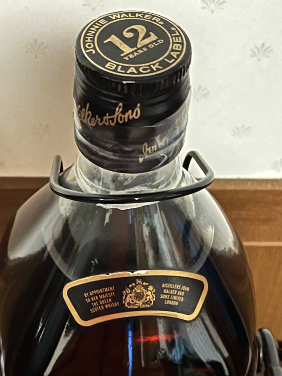 Yahoo!オークション - ジョニーウォーカー ブラックラベル 12年 4500ml...