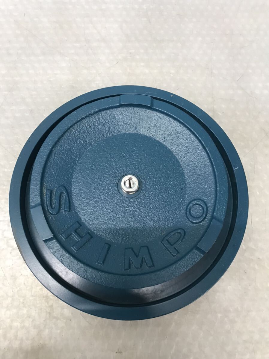 Yahoo!オークション - SHIMPO 手回しろくろ 直径250mm 高さ55mm 中古現...