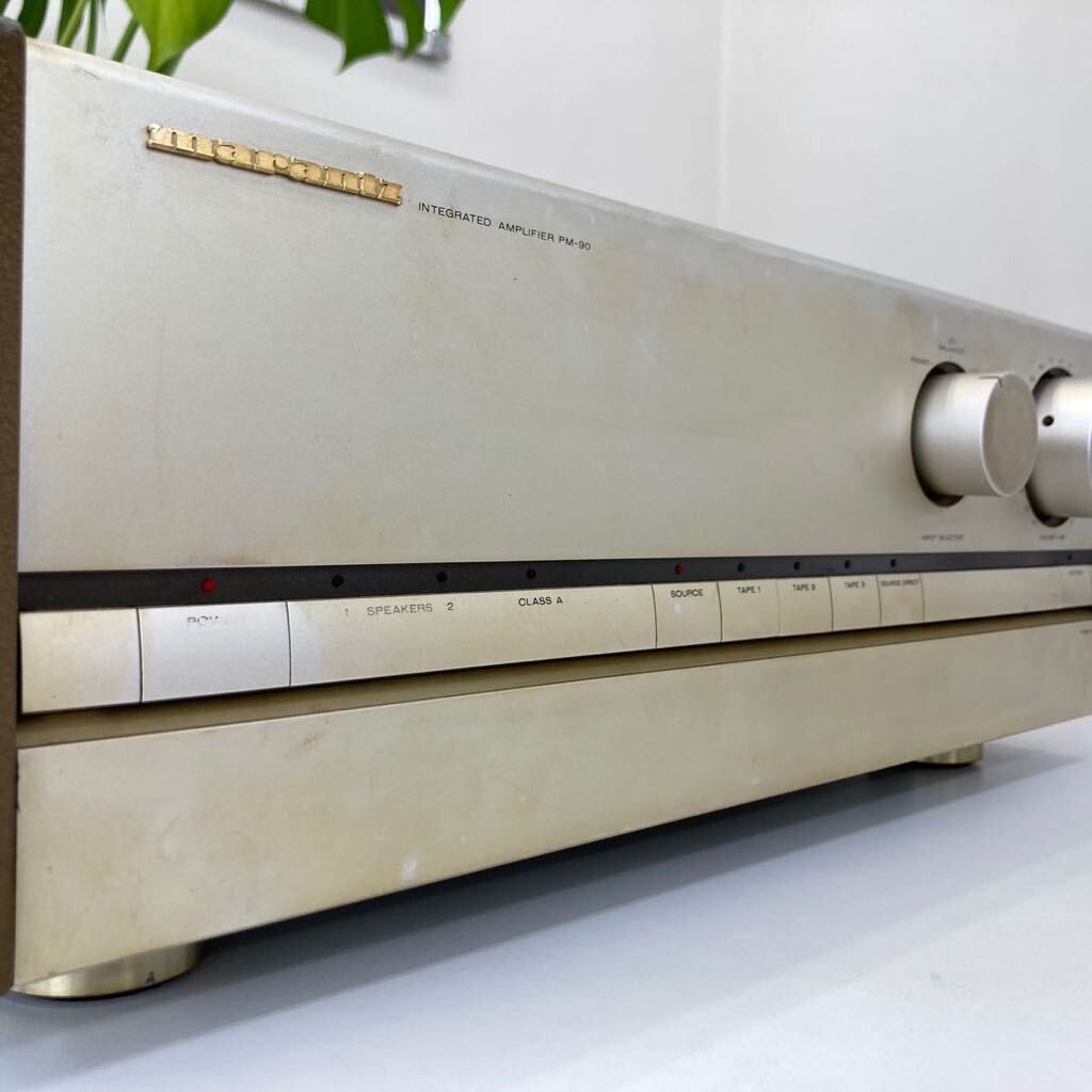 Yahoo!オークション - marantz マランツ プリメインアンプ PM-90