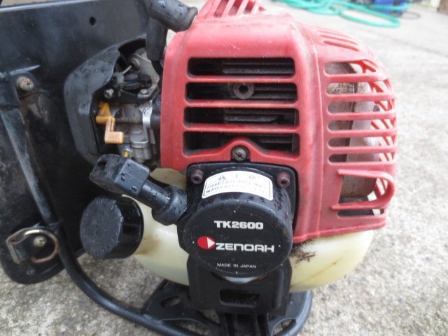 Yahoo!オークション - 中古品 ゼノア 背負い式草刈機 TK2600EZ （エン...