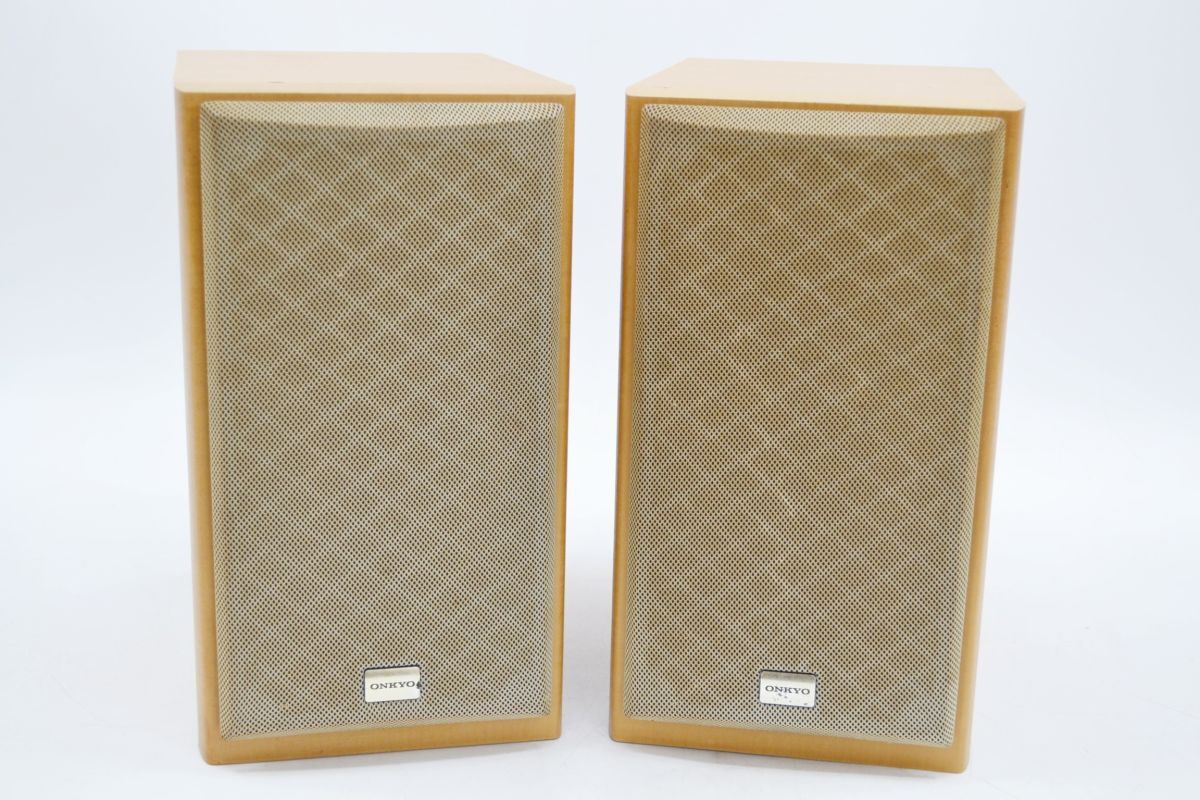 Yahoo!オークション - (802L 0523Y9)1円～ ONKYO オンキョー スピーカ...