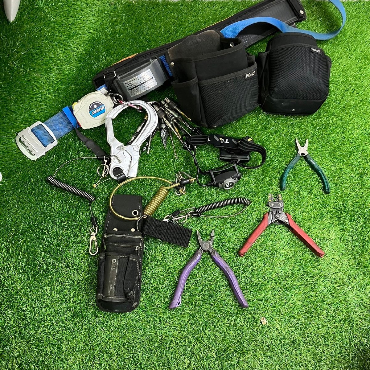 現状品 5-486 胴ベルト型落下制止用器具ヘッドライト圧着工具などまとめ 腰道具(安全帯)｜売買されたオークション情報、yahooの商品情報をアーカイブ公開 - オークファン（aucfan.com）