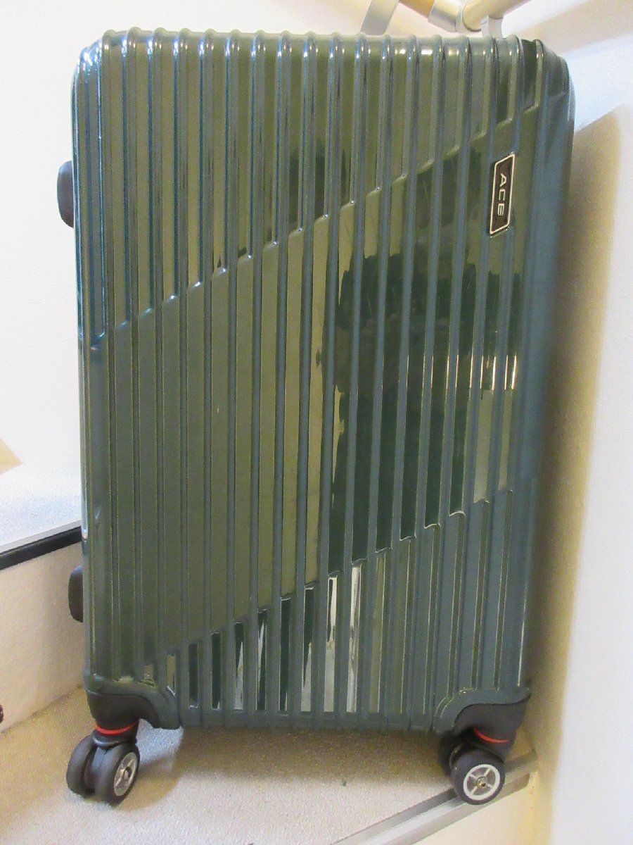 Yahoo!オークション - ACE エース クレスタ 64L 70L TSAロック付 キャ...