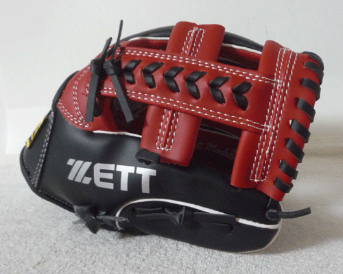 Yahoo!オークション - 美品 ゼット ZETT 合皮 ブラック レッド ホワイ...