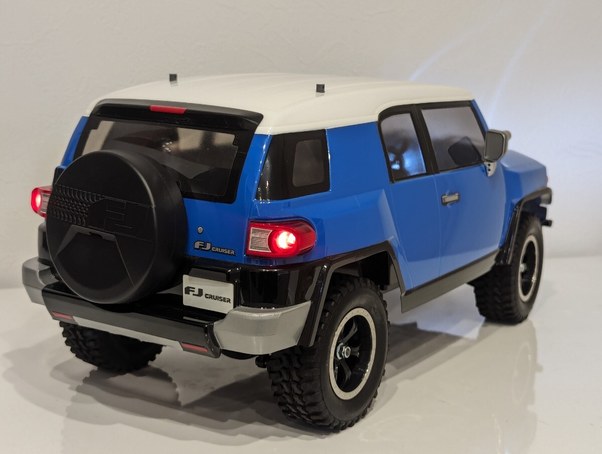 Yahoo!オークション - タミヤ CC-01 FJクルーザー 完成フルセット 電飾...