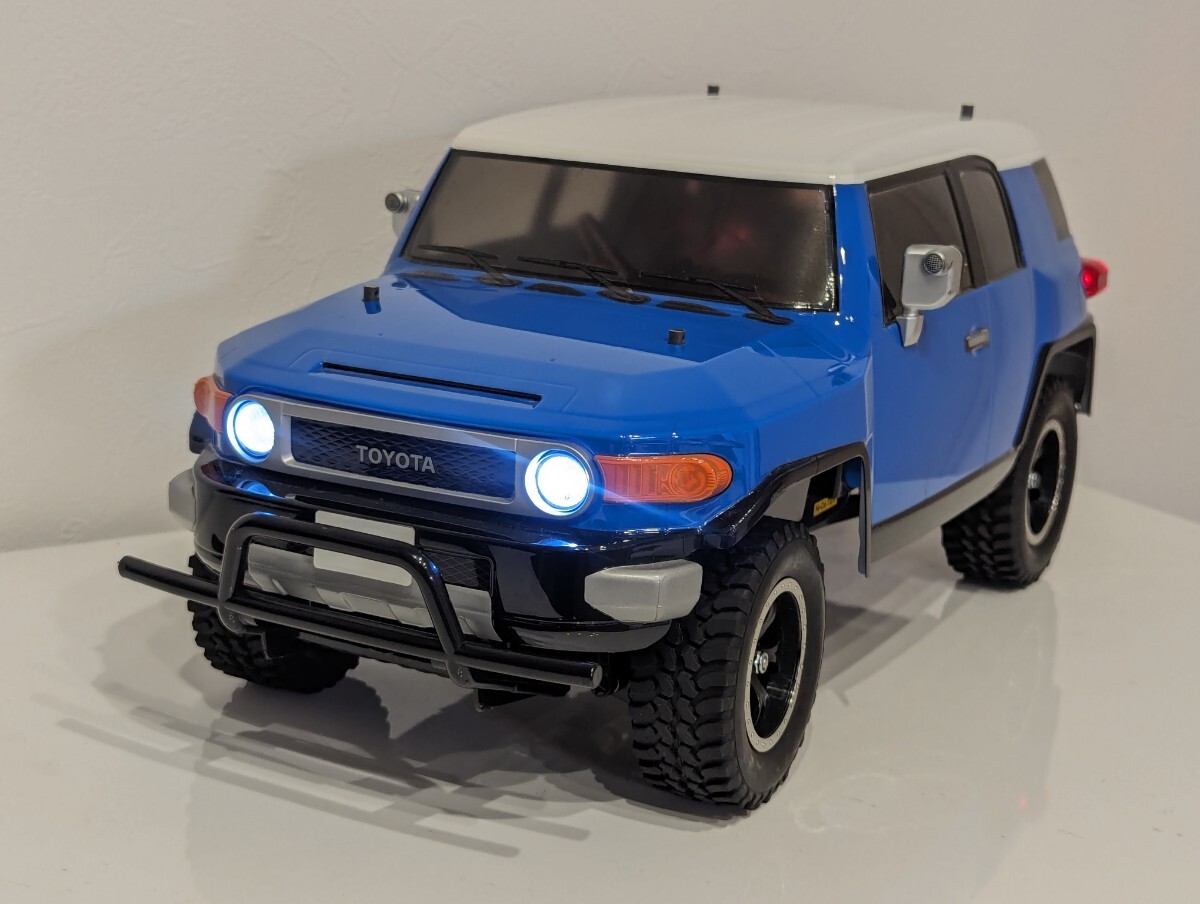 Yahoo!オークション - タミヤ CC-01 FJクルーザー 完成フルセット 電飾...