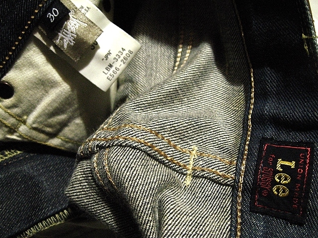 Yahoo!オークション - Stussy Lee w30 (81x75位) LB0009 日本製 スリム...