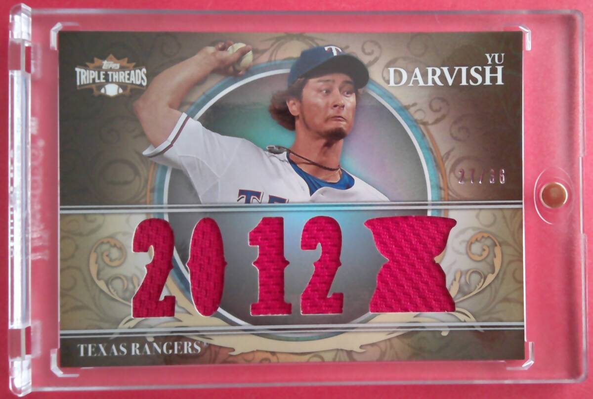 Yahoo!オークション - 【36枚限定】ダルビッシュ有 topps TRIPLE THREA...