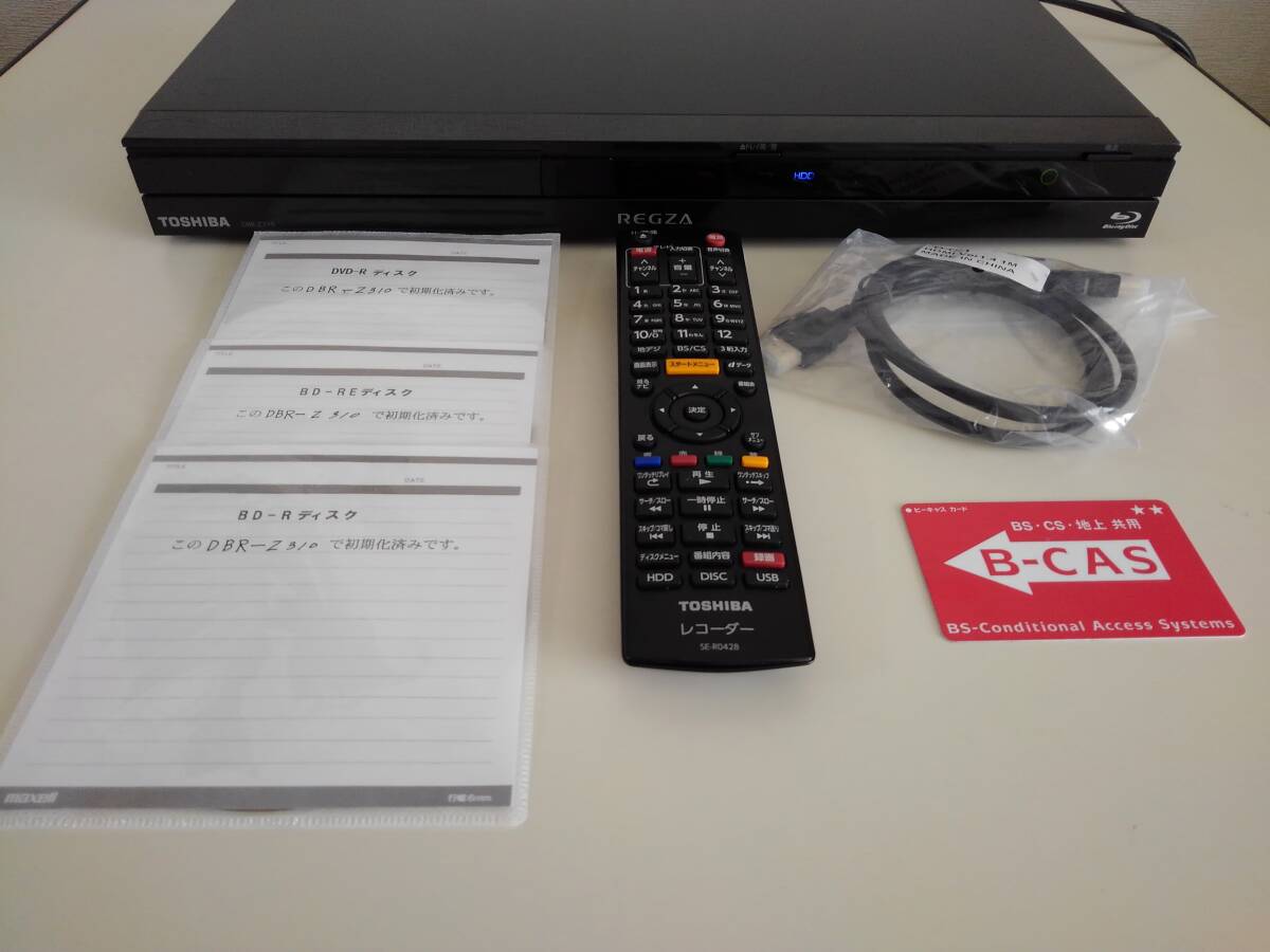 Yahoo!オークション - 東芝 DBR-Z310 正常動作品・純正リモコン付き