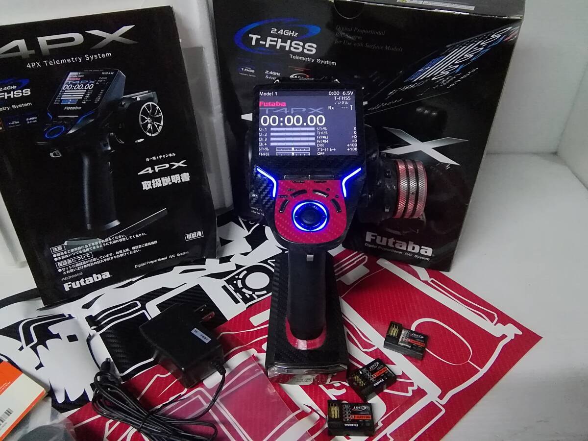 Yahoo!オークション - Futabaフタバ プロポ 4PX《 送料無料 》カーボ...