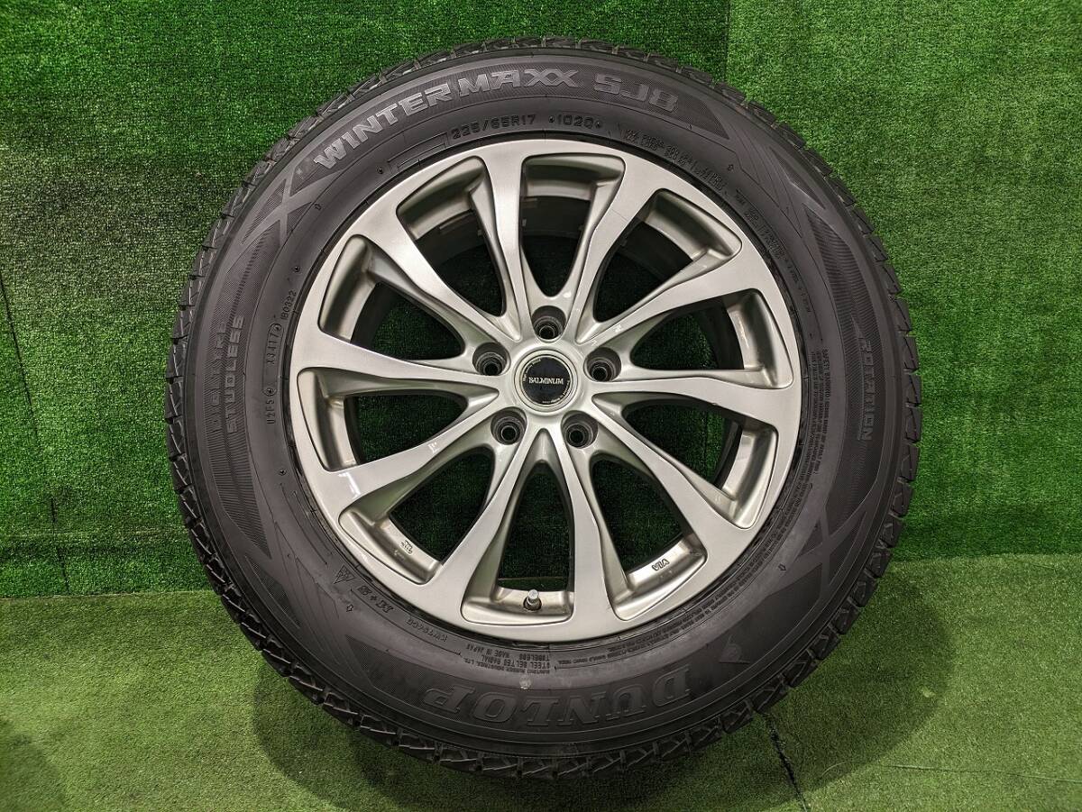 Yahoo!オークション - ブリヂストン BRIDGESTONE BALMINUM 17×7J OFF38...