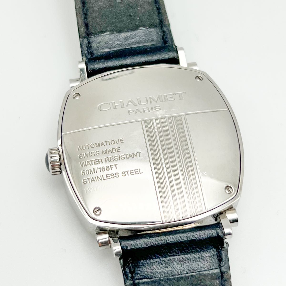 美品・稼働品】ショーメ CHAUMET ダンディ XL スモセコ 手巻き 美品・稼働品】ショーメ CHAUMET ダンディ XL スモセコ 手巻き