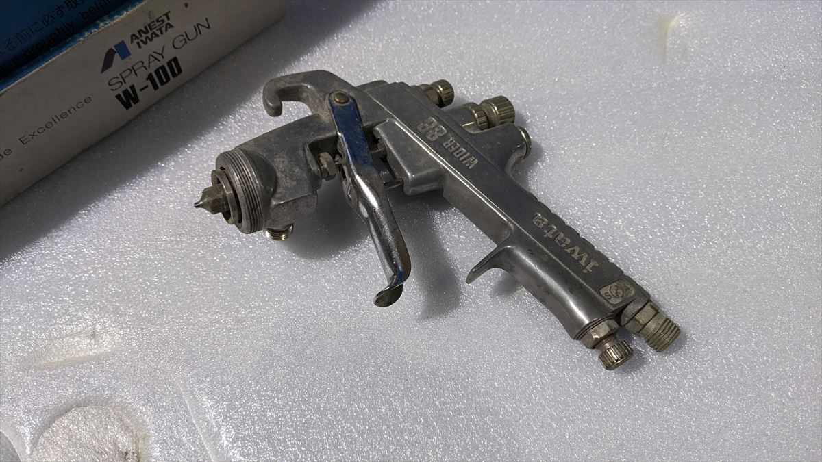 Yahoo!オークション - BA6669 中古 塗装スプレーガン 小形 IWATA W-88...