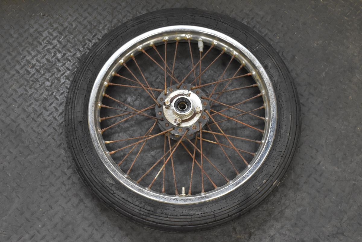 Yahoo!オークション - K859 当時物 純正 400SS フロントホイール 0026 ...